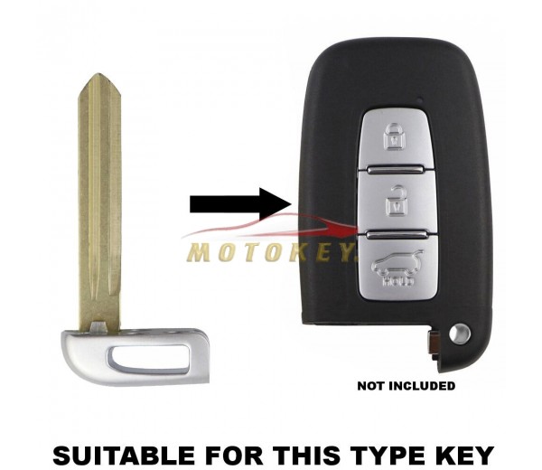 Kia / Hyundai Replacement Emergency Key Blade for Smart Keys - HYN14R