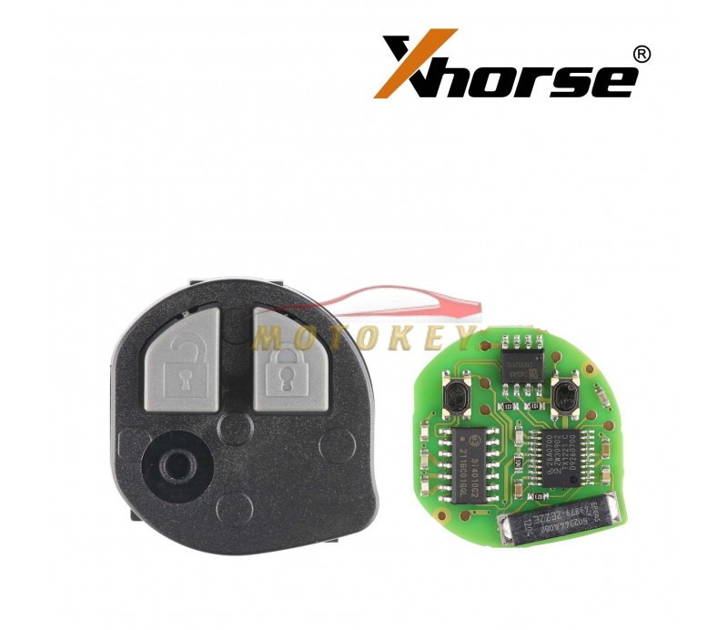 VVDI Suzuki Shape Universal Wireless 2 Button Remote Key - XNSZ01