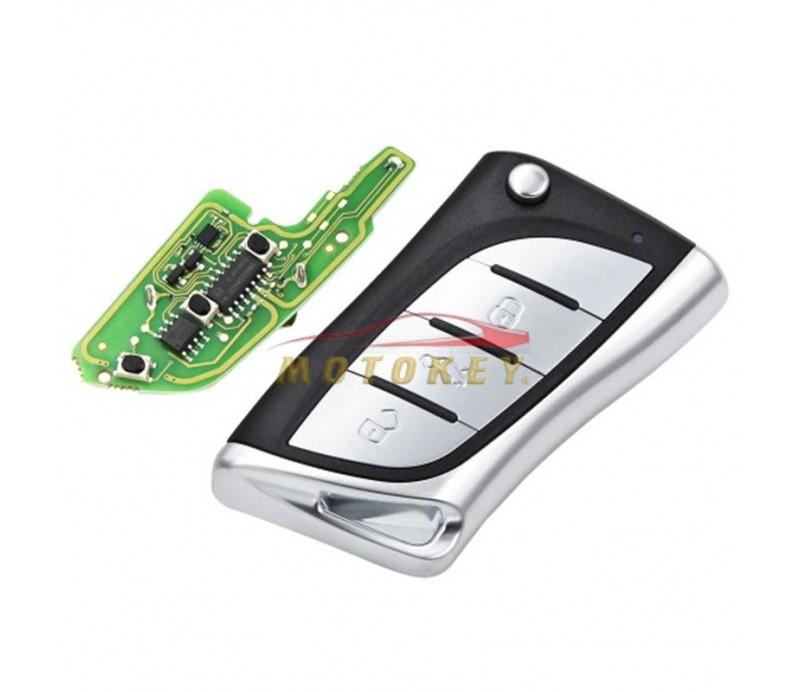 VVDI Lexus Shape Universal Super Remote Key 3 Button - XELEX0