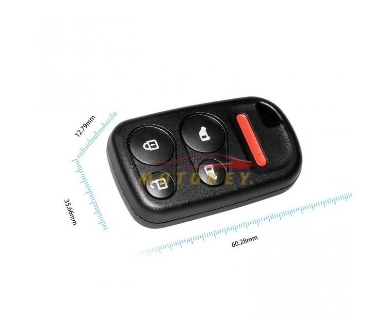 VVDI Honda Shape Universal Wire 5 Button Remote - XKHO04EN