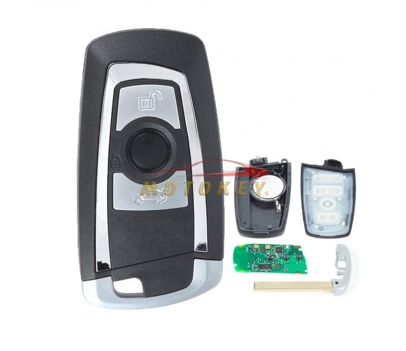 BMW F Series 3 Button Remote Key - 434MHZ