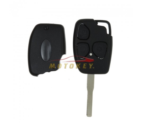 Mahindra Skorpio 3 Button Remote Key Case