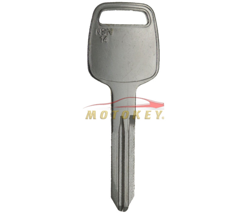 Steel Blank Key Nissan NSN14