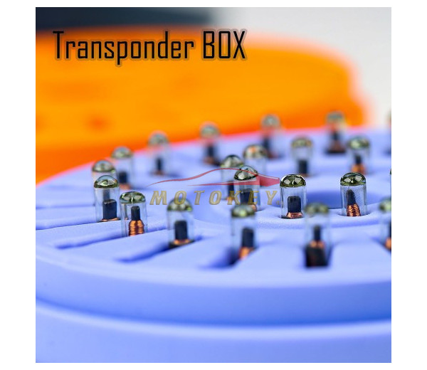 2M2 Transponder Chip Storage Box 10pcs/Set with Carry Case