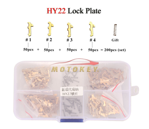 Hyundai HY22 / KIA7 Lock Reed Pin Wafers