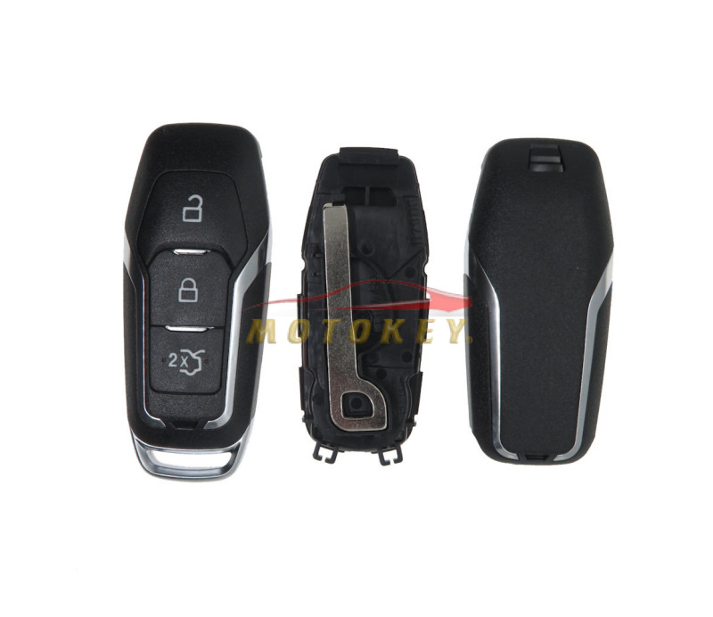 Ford Fiesta / Focus / Mustang 3 Button Smart Key Casing