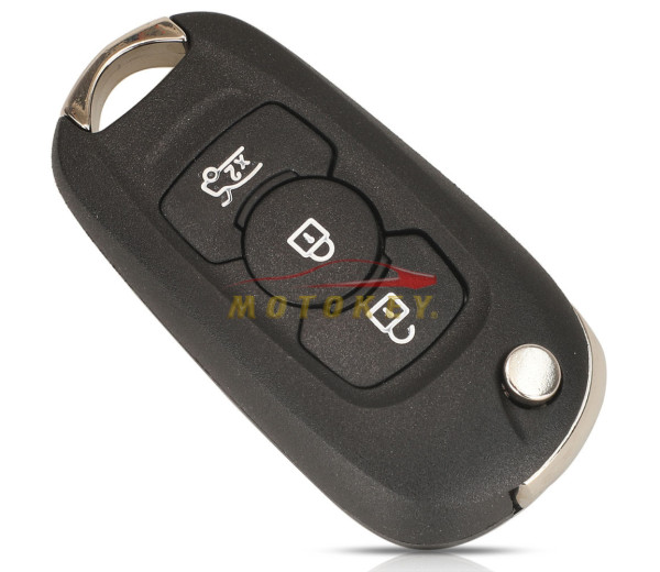 Opel Astra Corsa Mokka Insignia Combo 3 Button Flip Key Case
