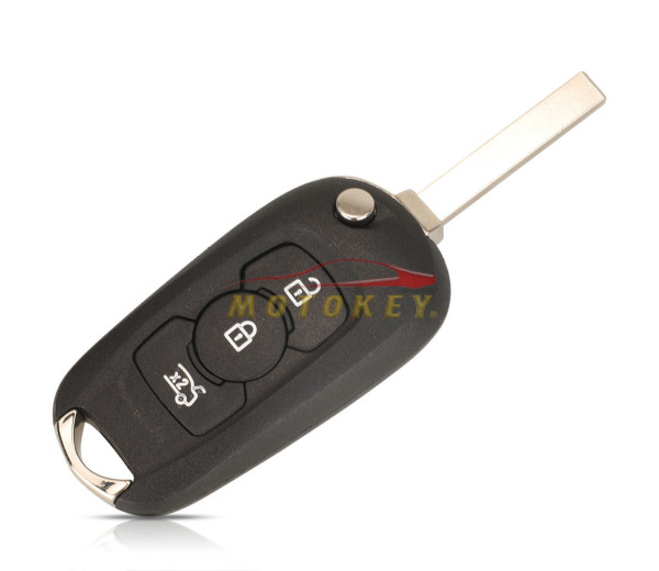 Opel Astra Corsa Mokka Insignia Combo 3 Button Flip Key Case