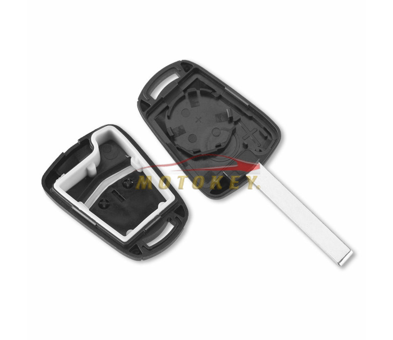 Opel Astra H / Corsa D 2 Button Remote Key Case