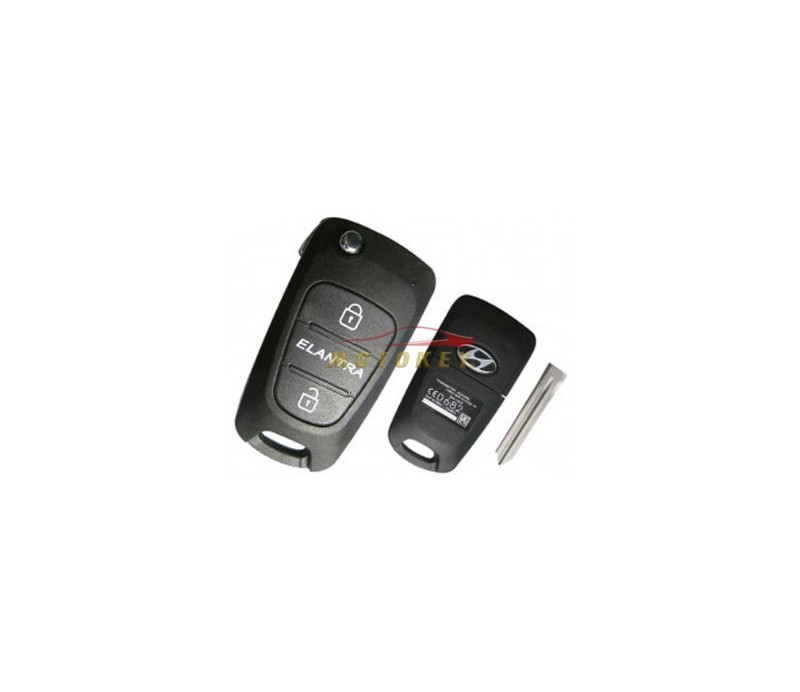 Hyundai Santa-Fe 3 Button Smart Key Case