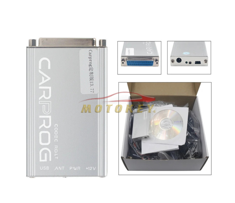 Carprog V13.77 Clone - Full Package with cables