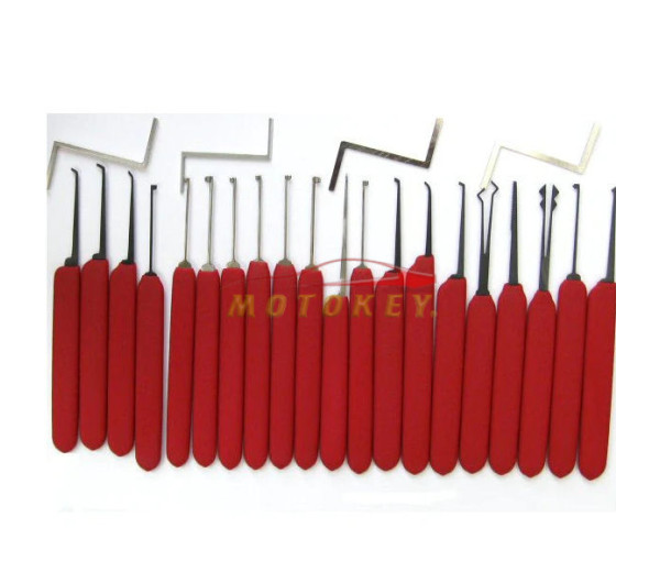 HUK 24pcs Lockpick Set With Carry Case