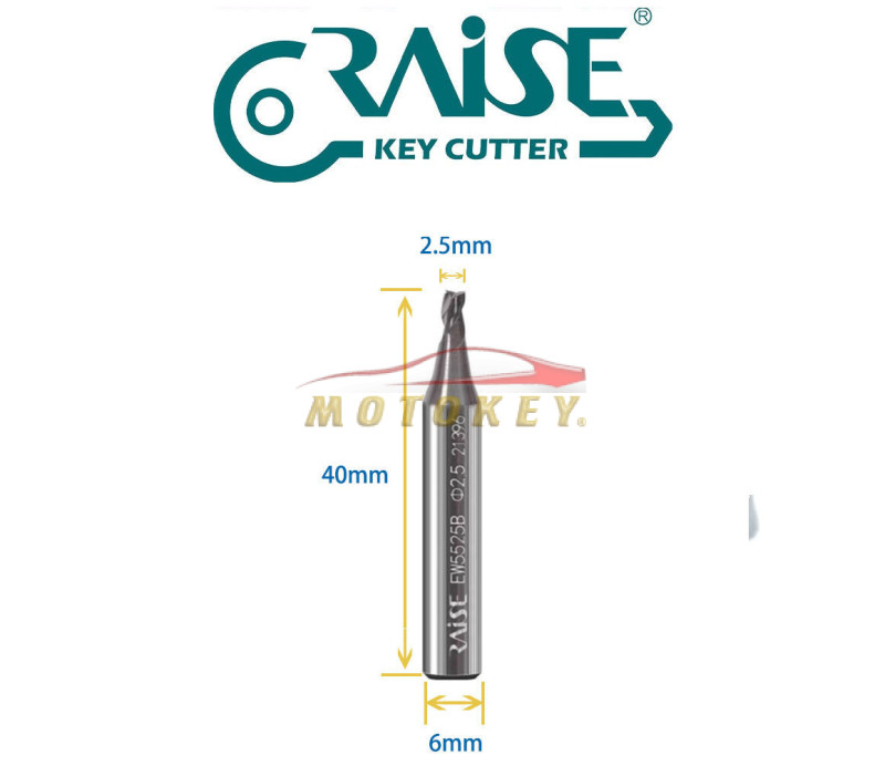 Raise 2.5mm Carbide Cutter for Manual Machines - P-3124