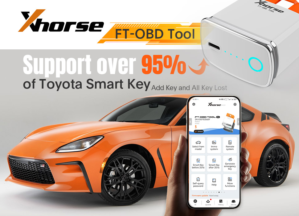 Xhorse FT MINI OBD Toyota Smart Key Programmer